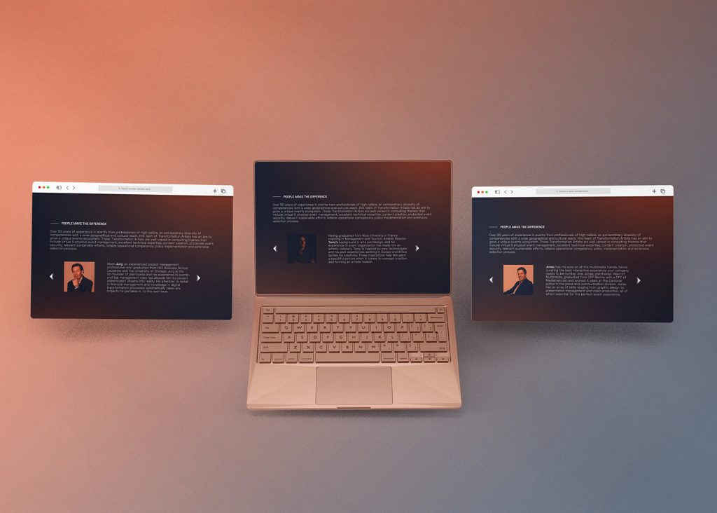 NexGen Events Consulting Website UI/UX - Kizo Daniels